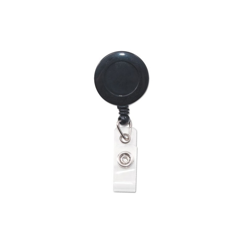Advantus Swivel-Back Retractable ID Card Reel