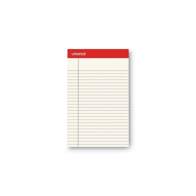 Universal Colored Perforated Ruled Writing Pads