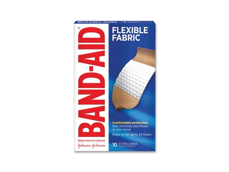 BAND-AID Flexible Fabric Extra Large Adhesive Bandages