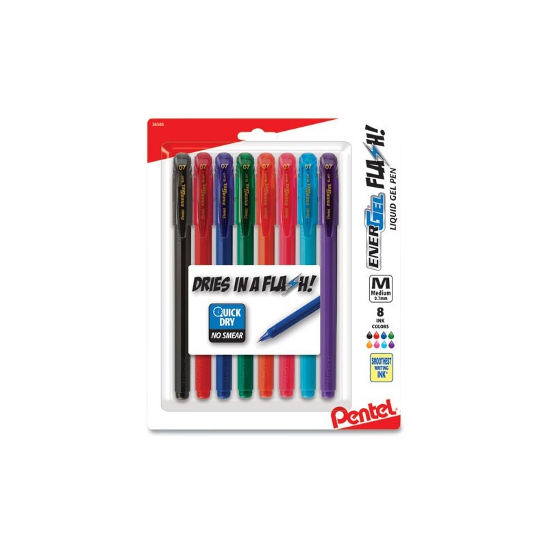 Pentel EnerGel Flash Liquid Gel Stick Pen