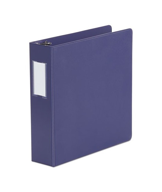 Universal Deluxe Non-View D-Ring Binder with Label Holder