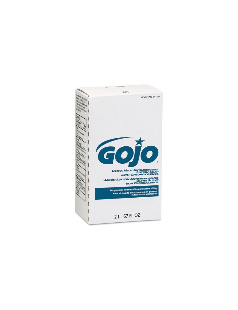 GOJO Ultra Mild Antimicrobial Lotion Soap with Chloroxylenol