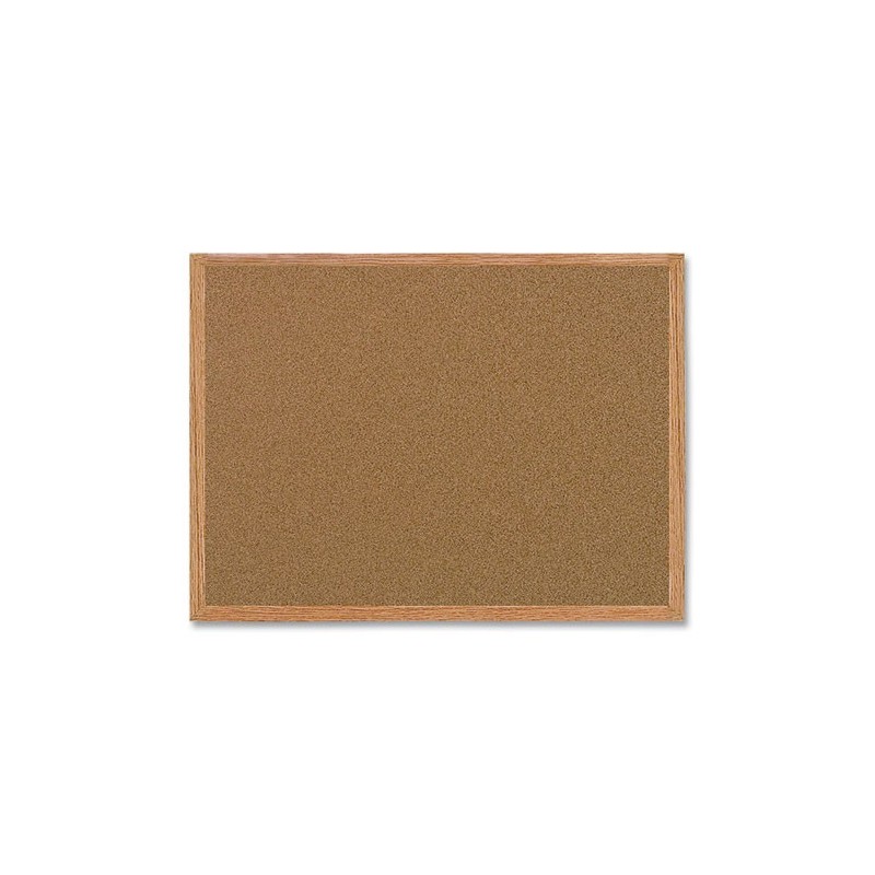 MasterVision Value Cork Board with Oak Frame