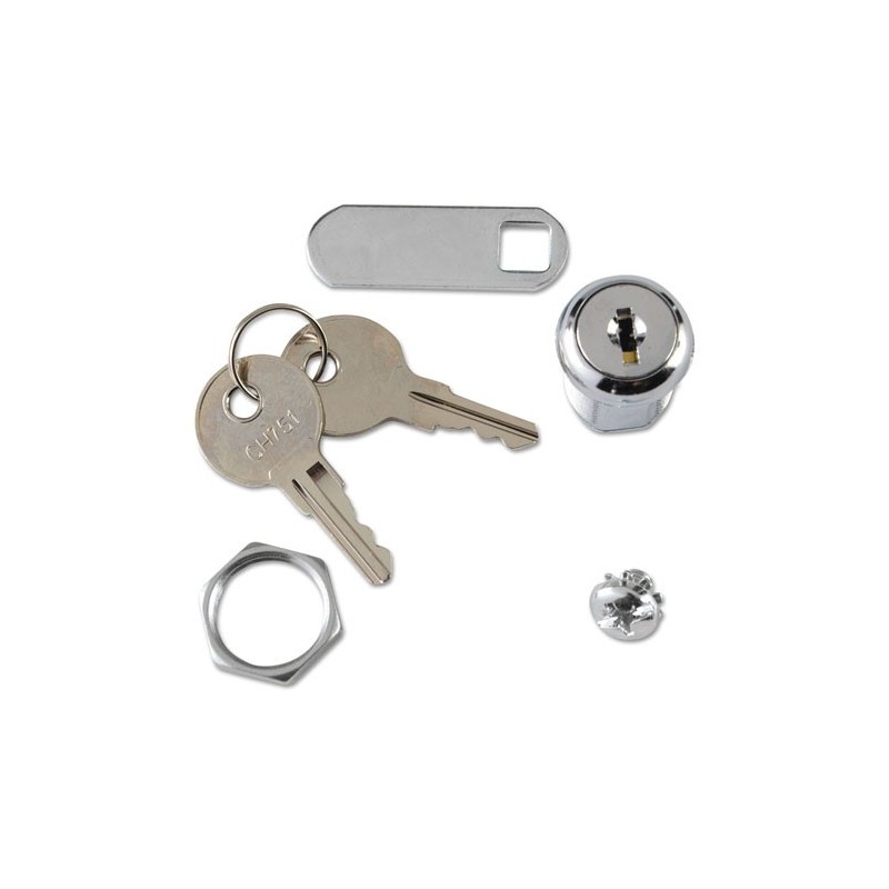 Rubbermaid Commercial Replacement Lock & Key for Locking Janitor Cart ...