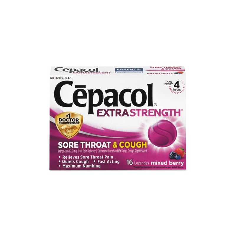 Cepacol Extra Strength Sore Throat & Cough Lozenges