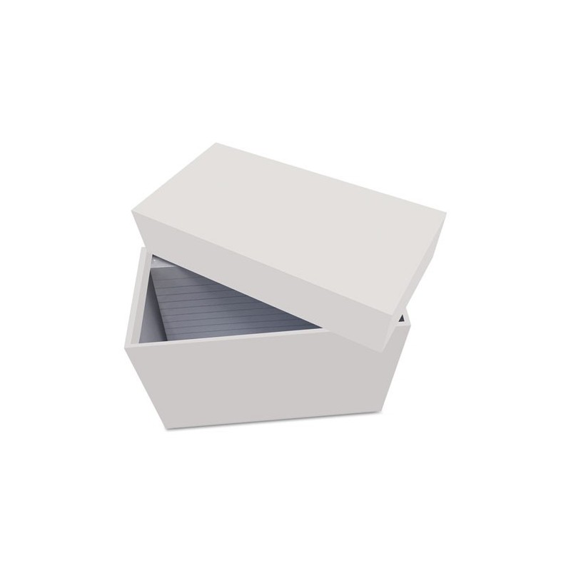 Universal Index Card Box with Ruled Index Cards