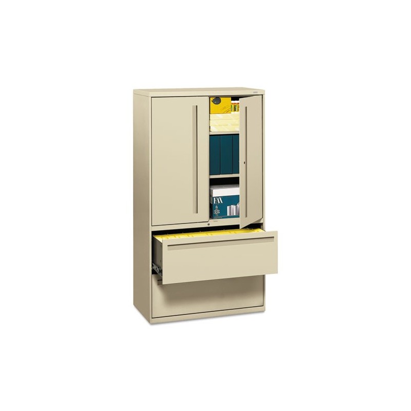 HON Brigade 700 Series Lateral File with Storage