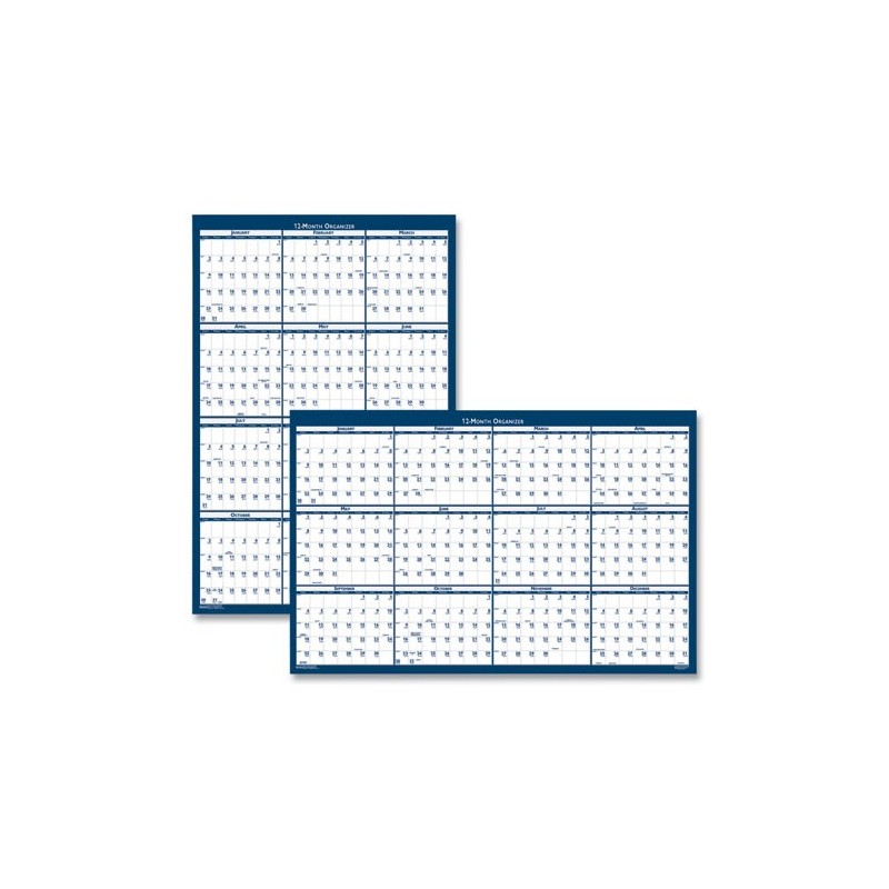 House of Doolittle 100% Recycled Poster Style Reversible/Erasable ...