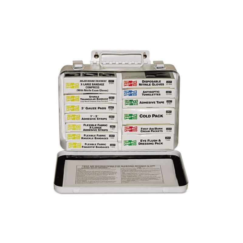 Pac-Kit Weatherproof Steel First Aid Kit