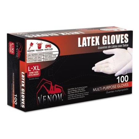 Medline Venom Multipurpose Powdered Latex Gloves Thickness